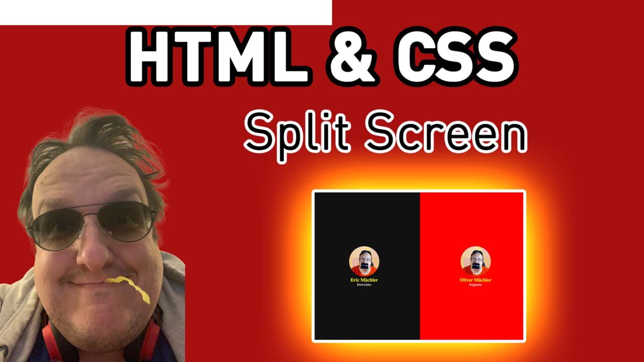 Wie erstelle ich mit CSS & HTML eine 2 geteilte Ansicht / Split Screen ...