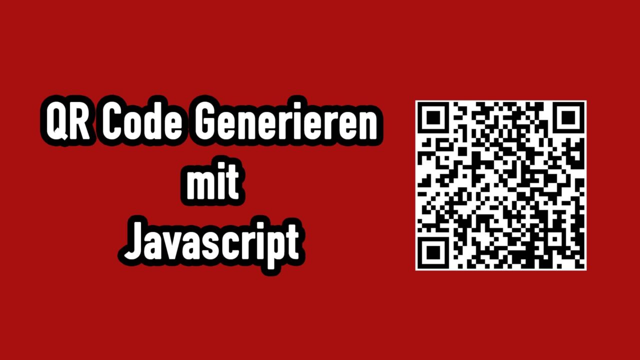 Einen QR Code mit Javascript generieren ≫ Chefblogger Magazin über ...