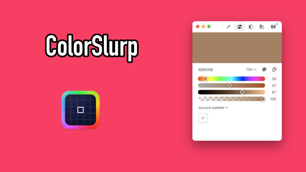 Colorslurp die App für Grafiker und Webdesigner für iOS oder MacOS ...