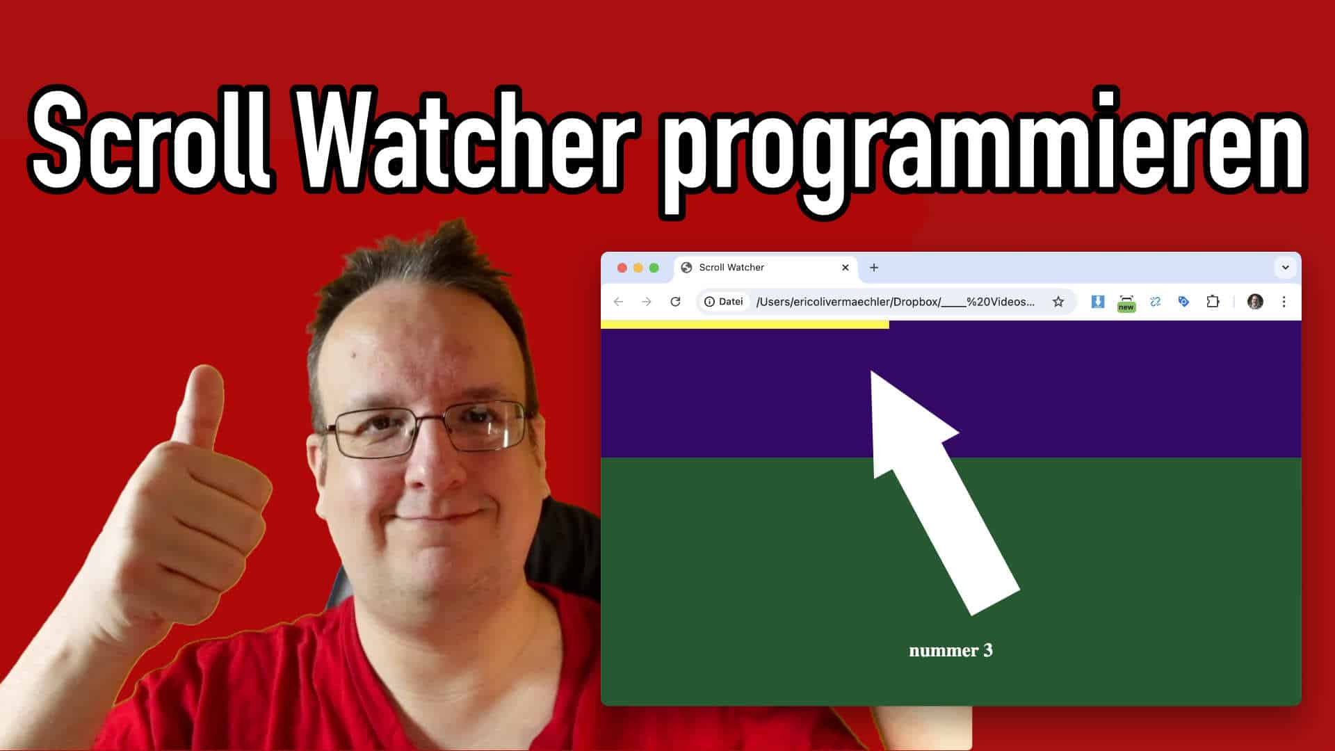 Lasst Uns Einen Scroll Progress Bar Mit Html And Css Programmieren ≫ 4534
